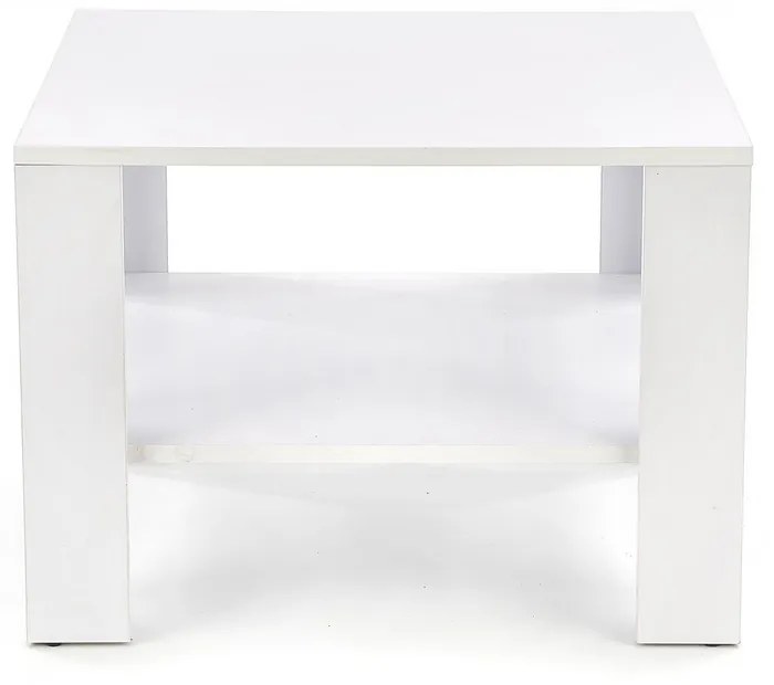 Konferenční stolek Kvadro čtvercový, bílá