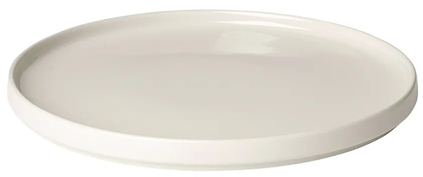 Blomus Mělký talíř Mio krémový