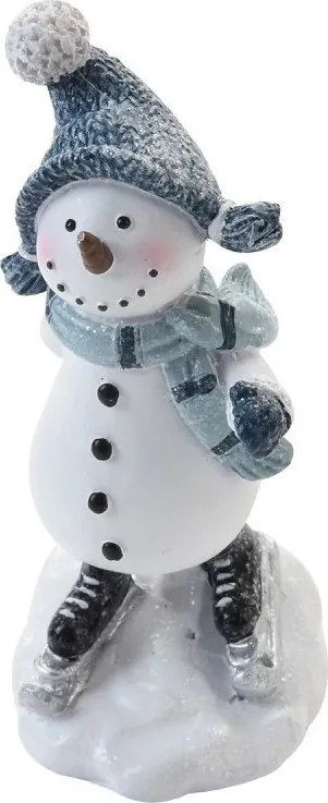 Sněhulák na bruslích 12 cm