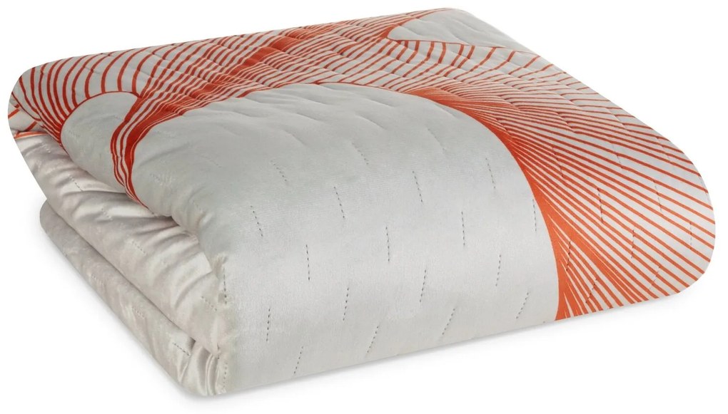 PŘEHOZ NA POSTEL PREMIUM LEA 220X240 CM VZOROVANÝ