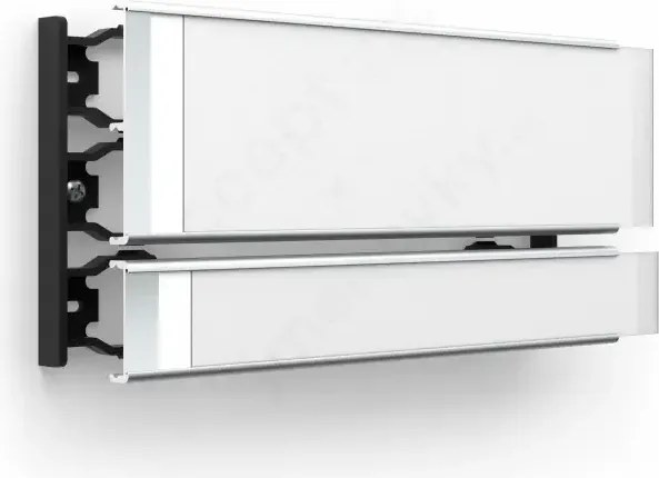 ACCEPT Dveřní tabulka ACS 187 x 93 mm - stříbrná tabulka
