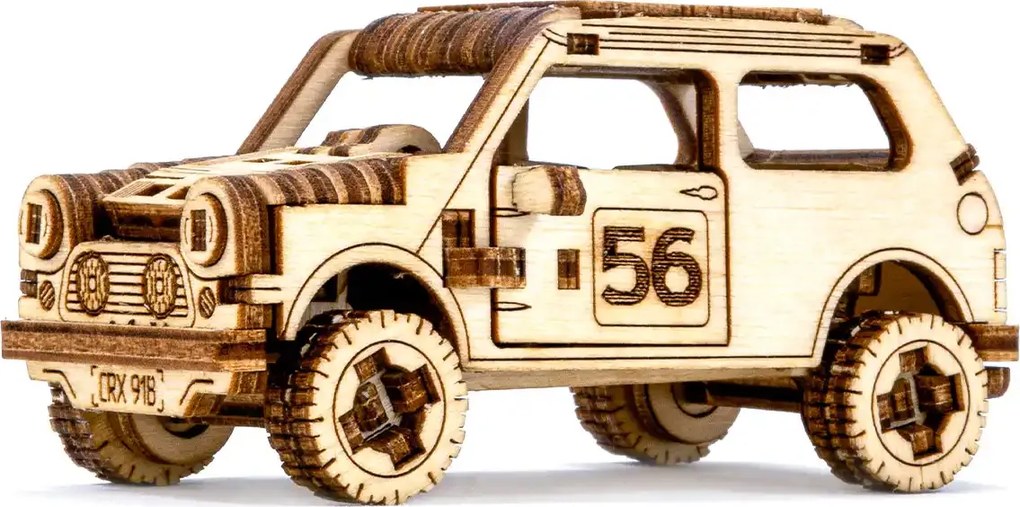 3d puzzle wooden city 3d puzzle superfast rally car 1