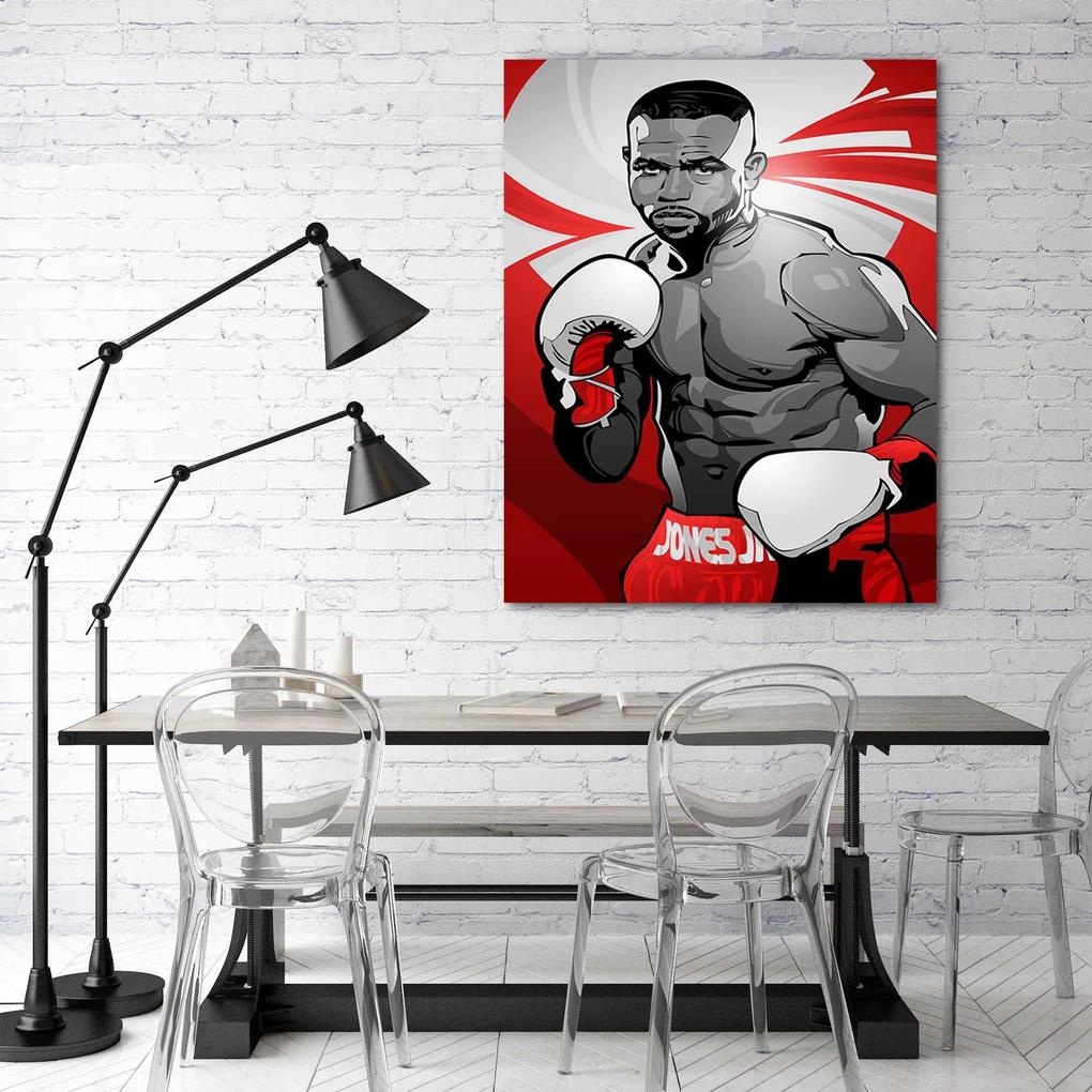 Gario Obraz na plátně Roy Jones Jr. - Nikita Abakumov Rozměry: 40 x 60 cm