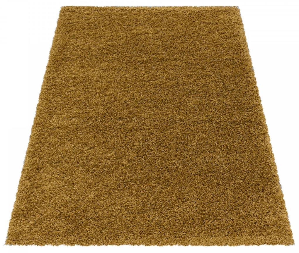 Ayyildiz koberce Kusový koberec Sydney Shaggy 3000 gold ROZMĚR: 120x170