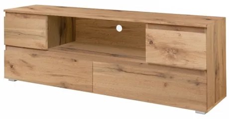 Skříňka komoda pod TV stolek zlatý dub Image 18