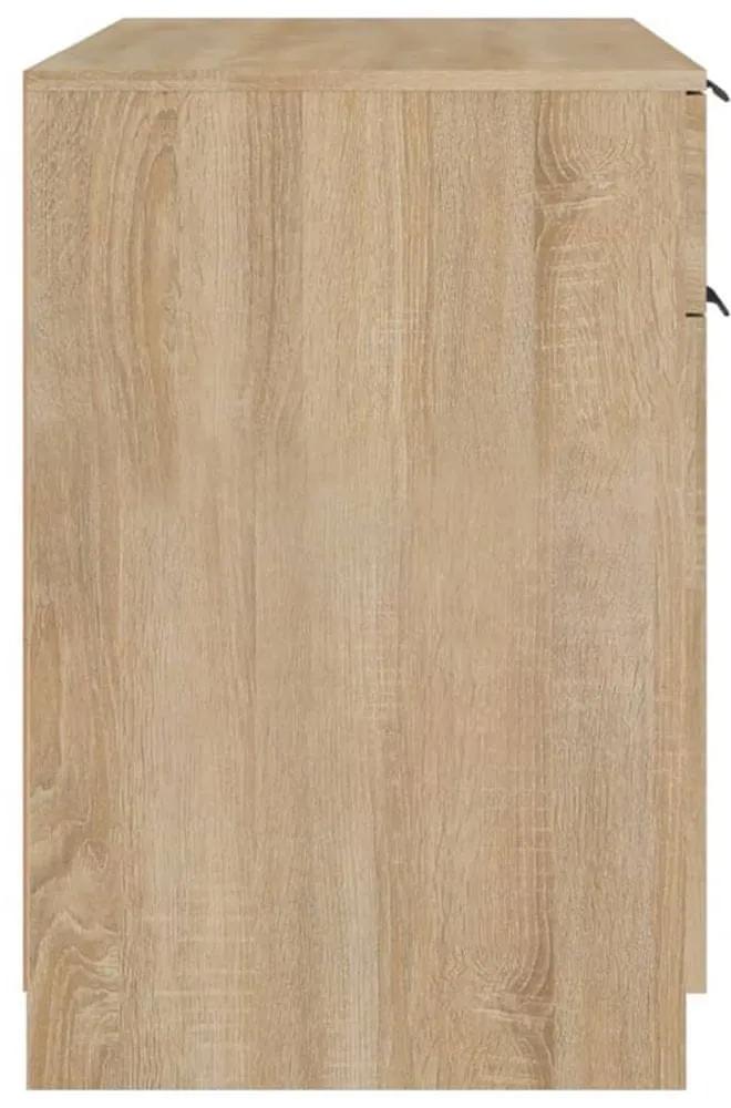 Petromila Psací stůl dub sonoma 100 x 50 x 75 cm kompozitní dřevo