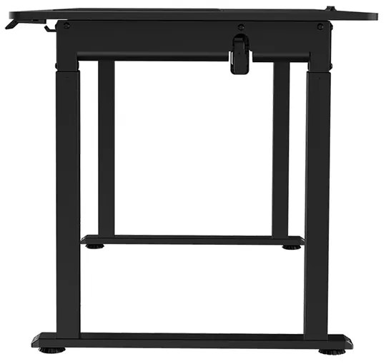 Lama Plus Elektricky výškově nastavitelný stůl UPLIFT — 160 cm, černá