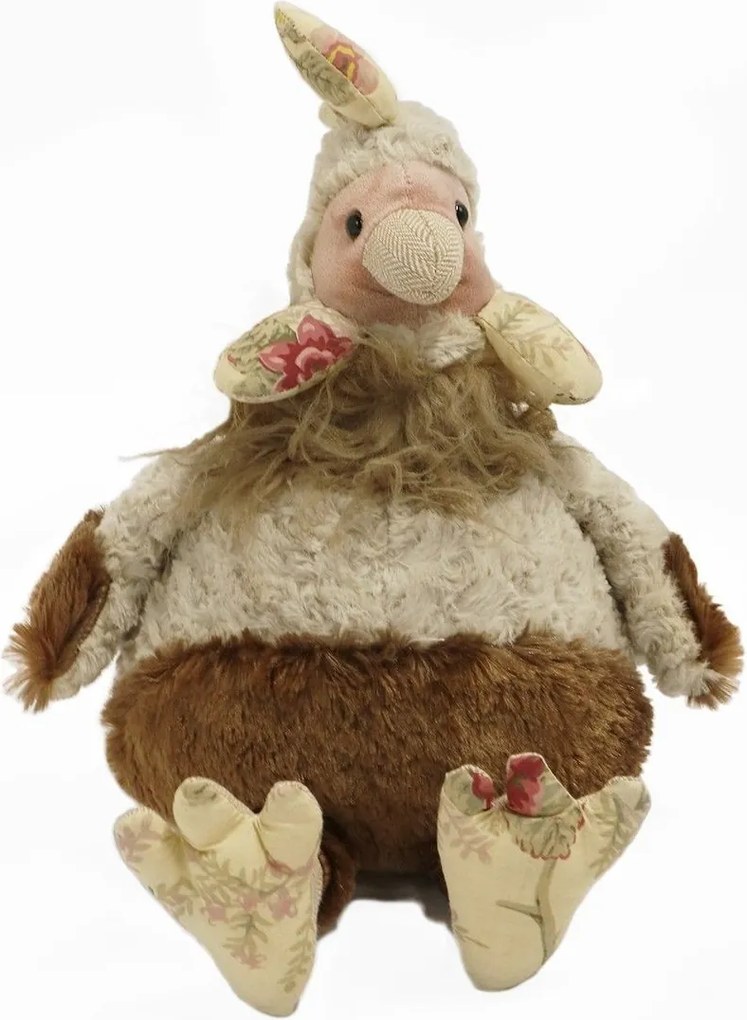 Plyšové kuře Cuddly Toy Chicken – 33*32*31,5 cm
