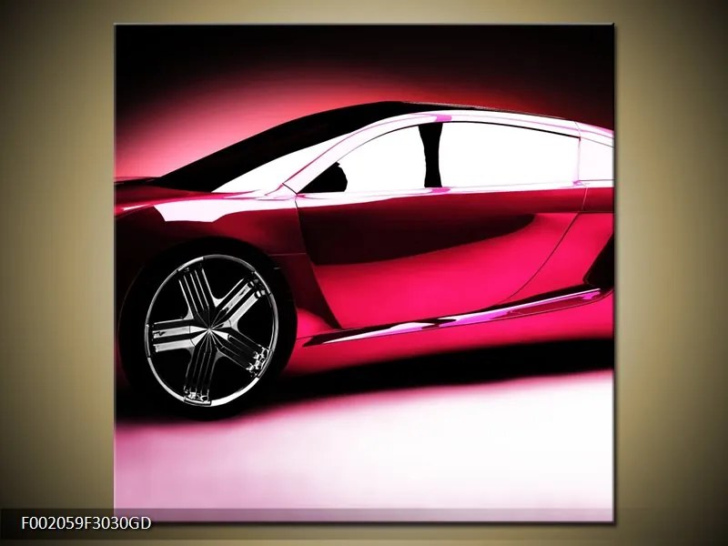 Obraz růžového lesklého auta (), 40 dalších rozměrů
