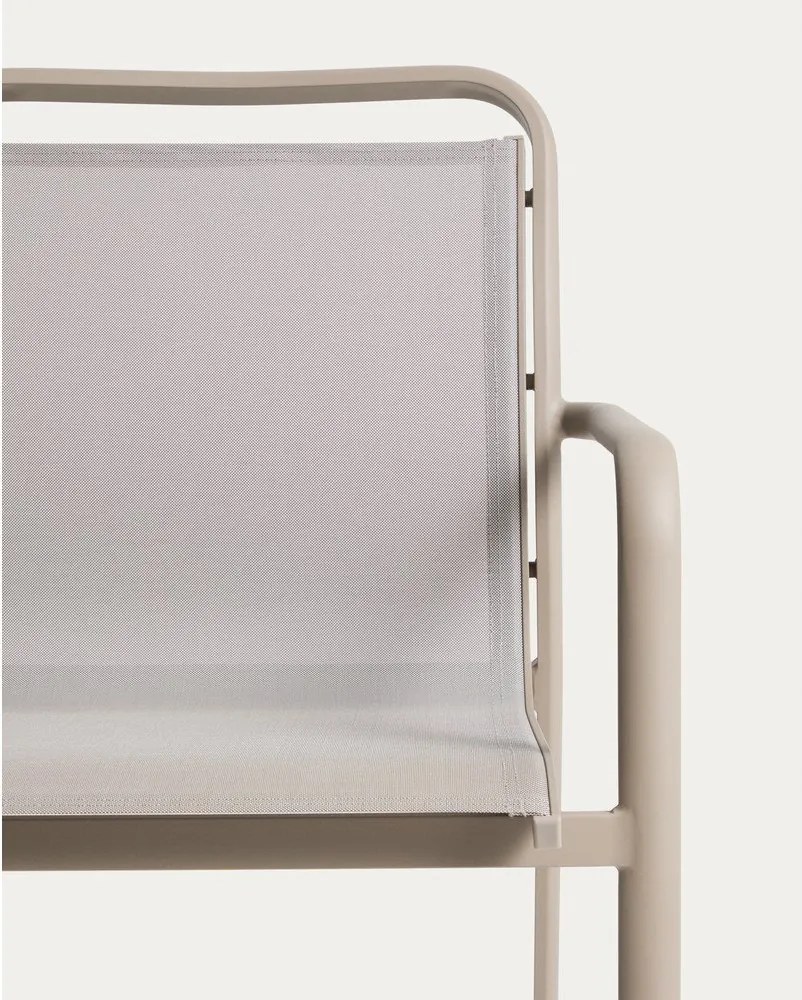 Taupe zahradní židle Luri – Kave Home