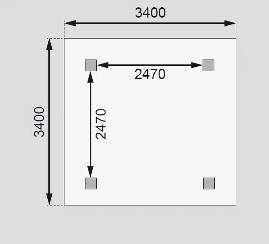 LANIT PLAST, s.r.o. zahradní altán KARIBU SEVILLA 28743 LG1939