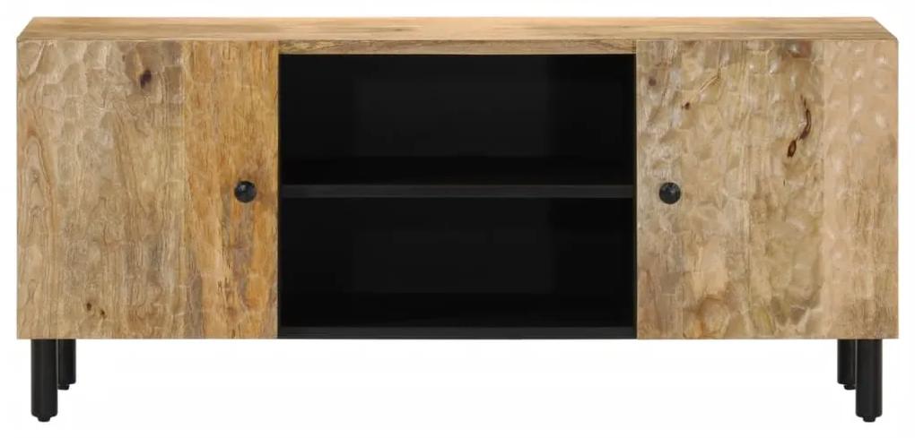 TV skříňka 105x33x46 cm masivní mangovníkové dřevo