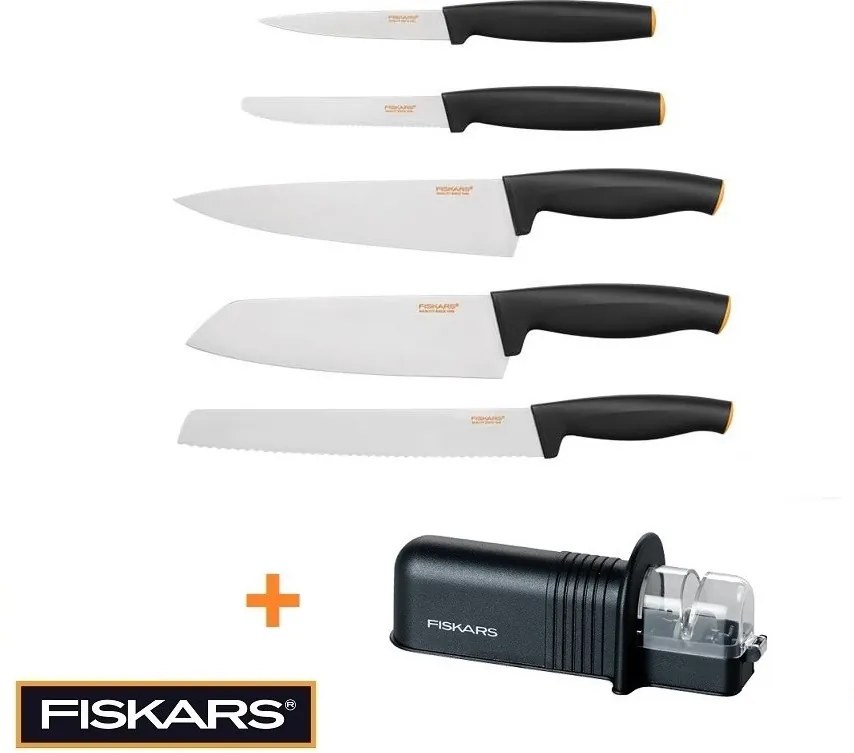 Fiskars Functional Form 1014201 Startovací set 5ks + Fiskars ostřič FF 857000