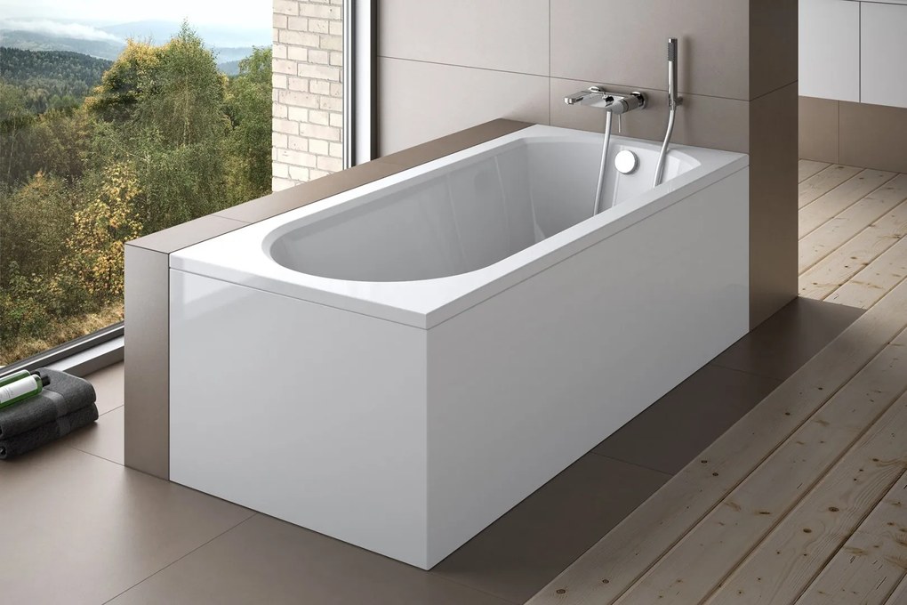 Besco INTRICA 150 x 75 cm VANINTRICA150+OLVPINOZ vana vč. nožiček