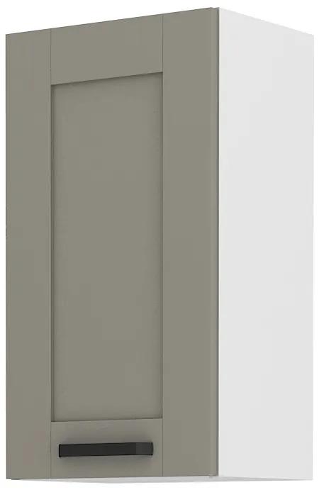 Horní kuchyňská skříňka Lucid 40 G 72 1F (claygrey + bílá). 1045447