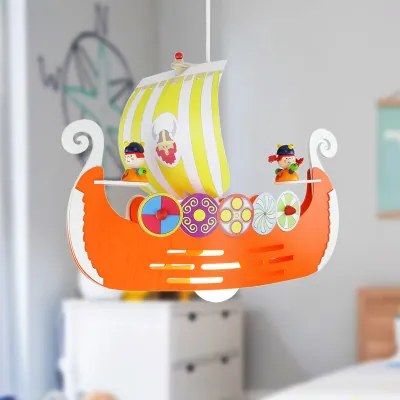 Elobra Viking ship Orange 125724