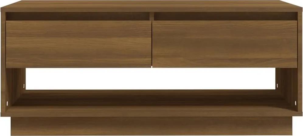 vidaXL Konferenční stolek 102,5x55x44 cm kompozitní dřevo [812980] Barva: Betonová šedá