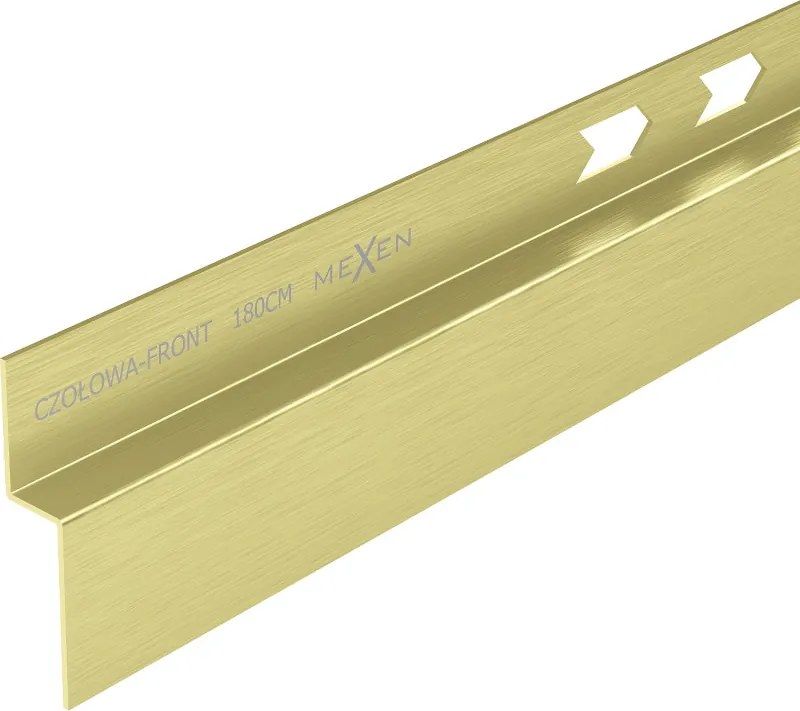 Mexen Line-B lišta 180 cm, zlatá matná, 185503180U