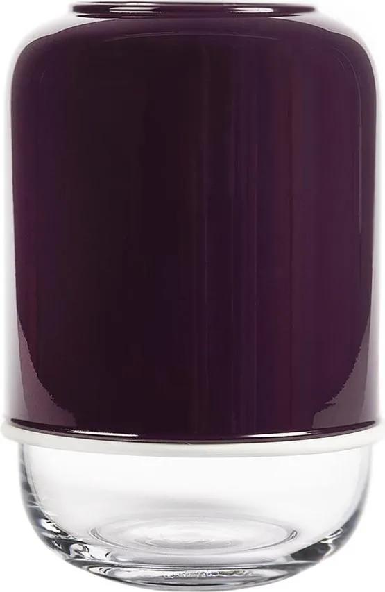 Váza Capsule s nastavitelnou výškou fialová