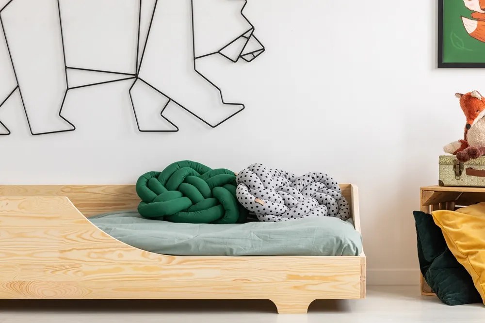 Adeko Dětská dřevěná postel Box 4 - 120x60