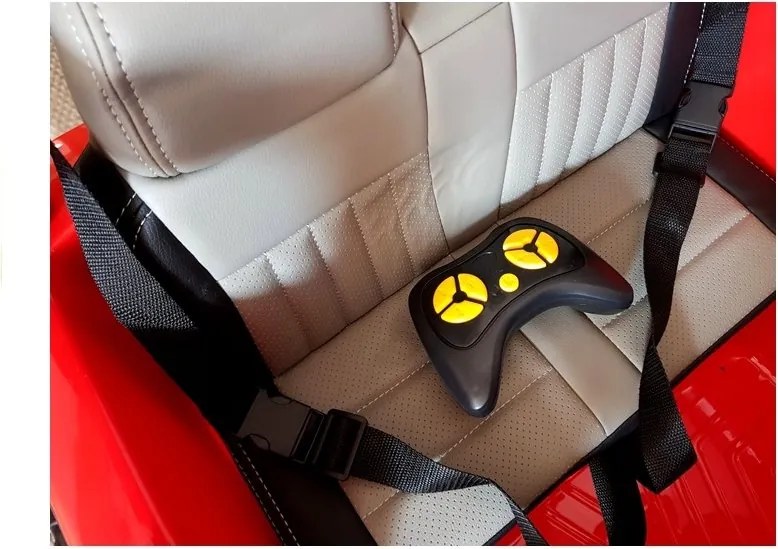 LEAN CARS Elektrické autíčko Jeep HP012 červené