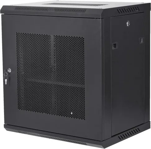 Síťová serverová skříň pro montáž na stěnu 12U, hloubka 39,4 cm