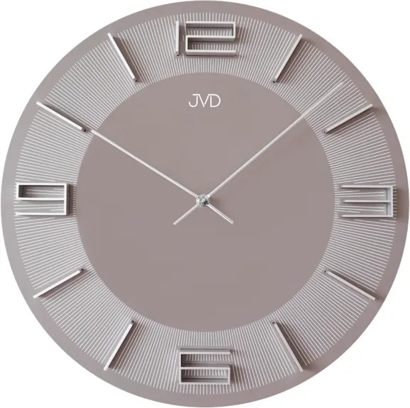 Designové kovové luxusní hodiny JVD HC34.1