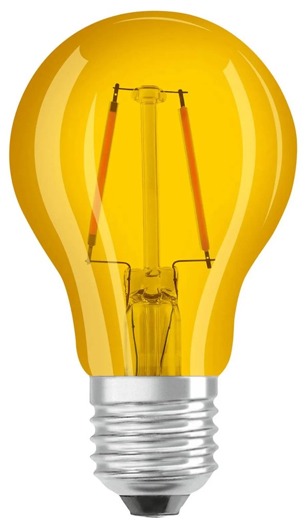 OSRAM LED žárovka E27 Star Décor Cla A 2,5W, žlutá