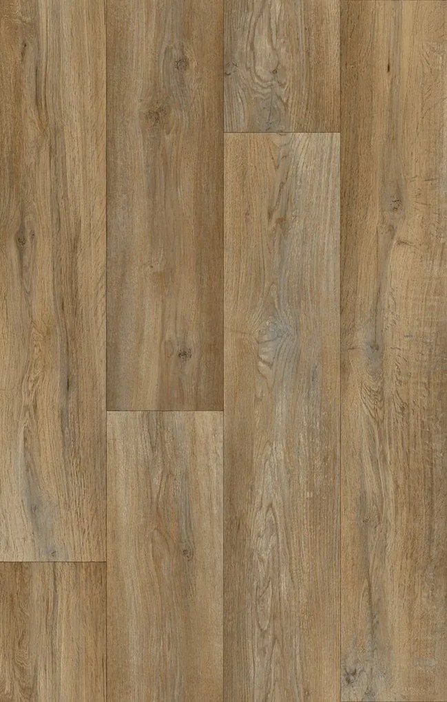 Beauflor, PVC podlaha - lino Ambient Silk Oak 603M - dub, na míru, šíře 3m,4m, hnědá, bez podkladu, chodba / předsíň