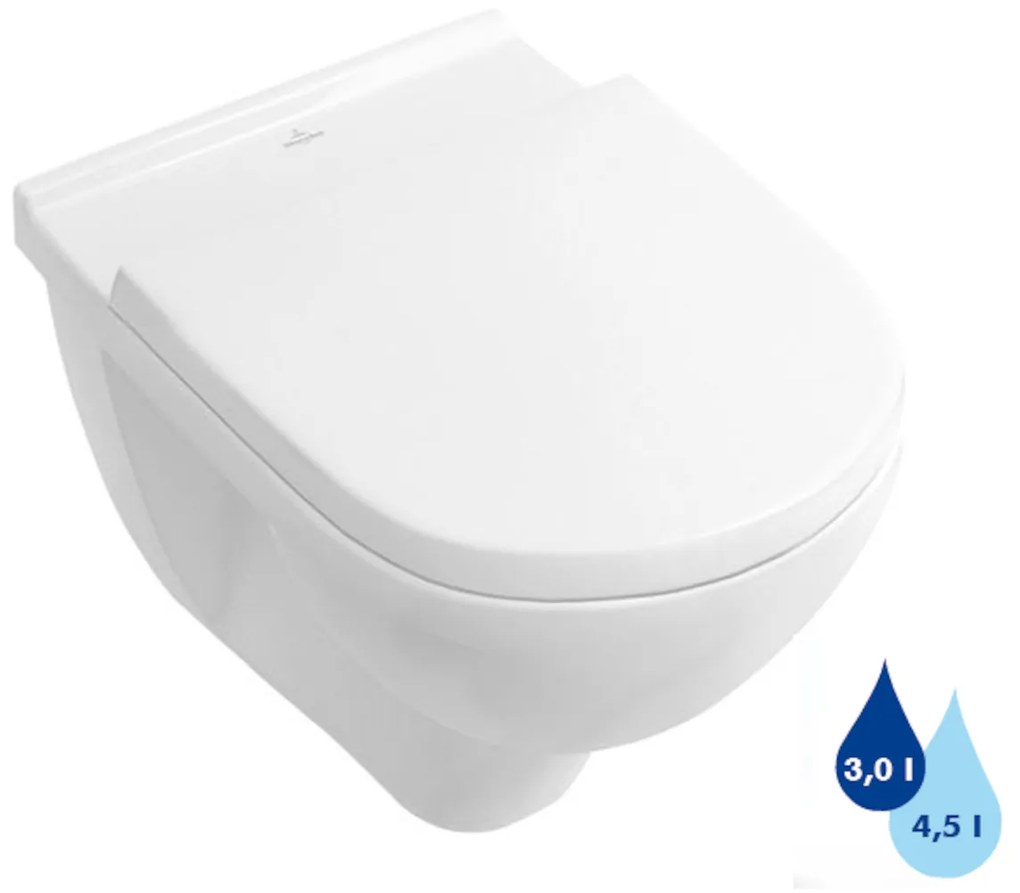 Wc závěsné Villeroy & Boch O.Novo zadní odpad 56601001