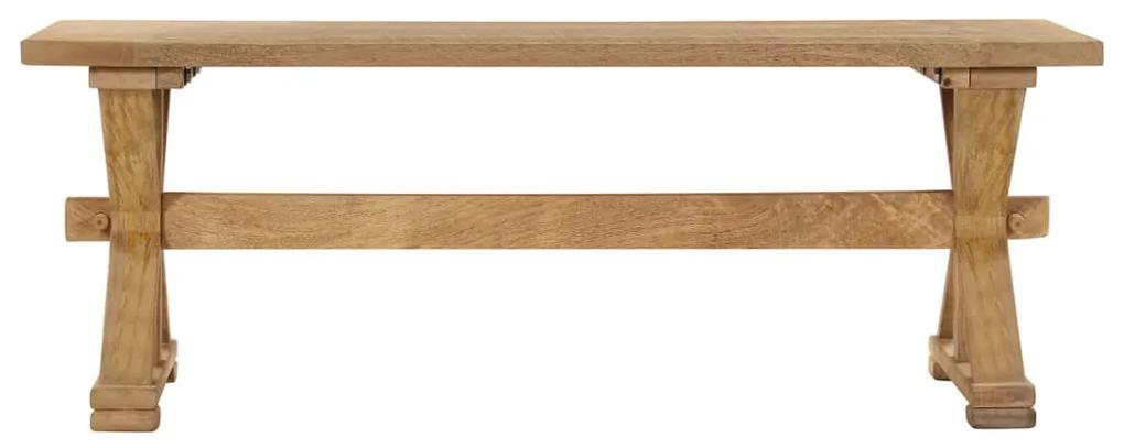 Konferenční stolek - masivní mangovníkové dřevo | 110x60x40 cm