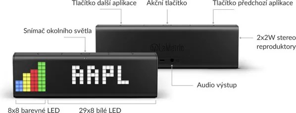 LaMetric Time Černá