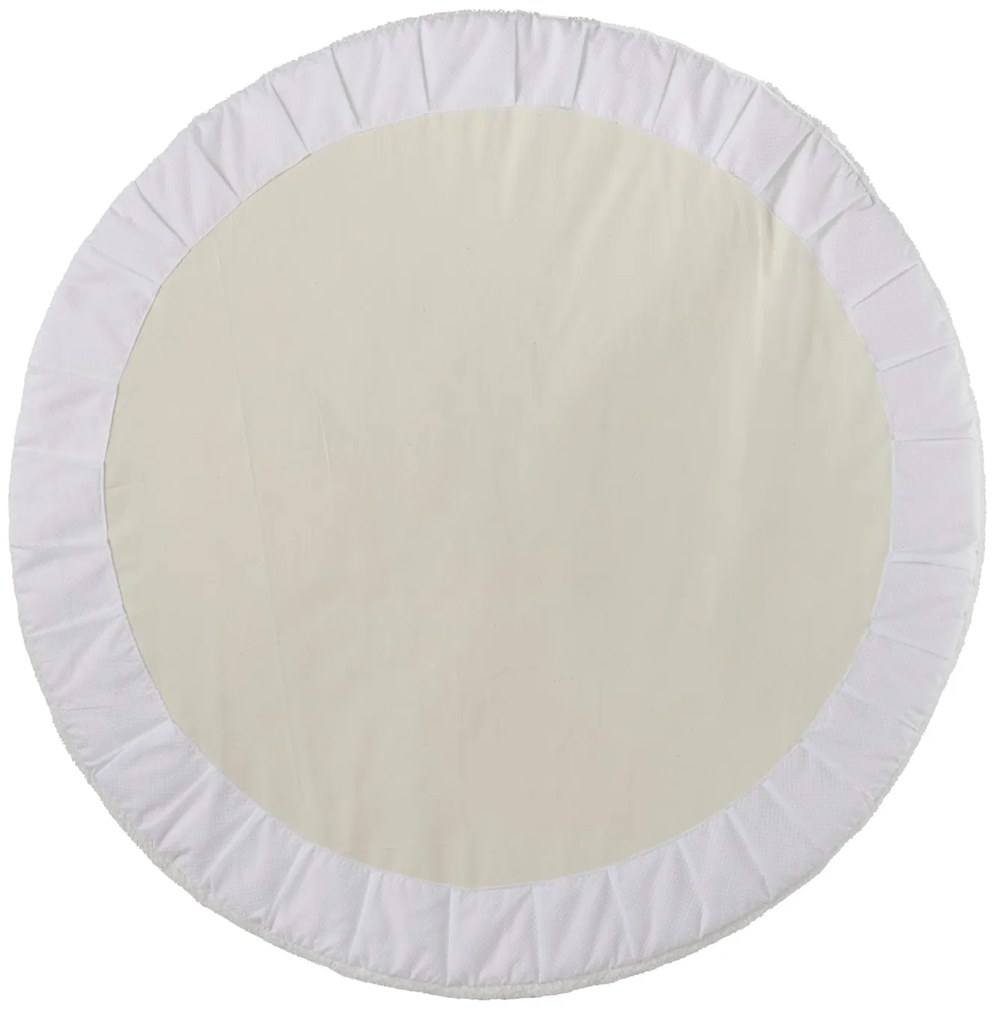 Nordic Coast Company Podložka Teddy 100 cm Cream