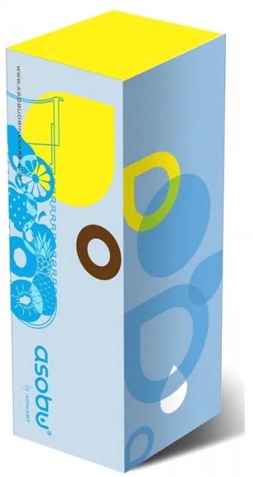 ASOBU designová fresh láhev s infuserem Flavour It žlutá 600ml