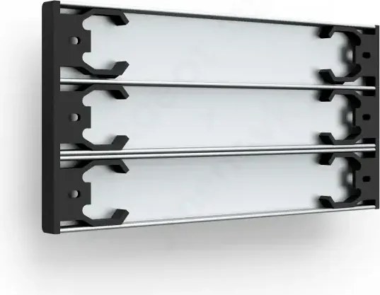 ACCEPT Dveřní tabulka ACS 187 x 93 mm - stříbrná tabulka