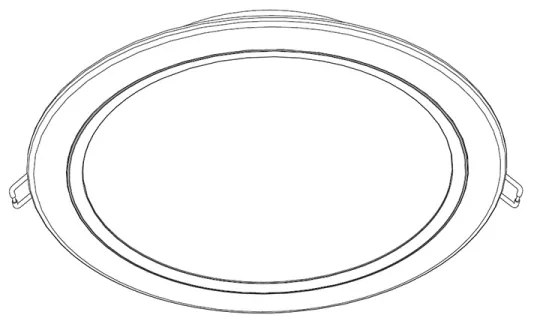 Philips 80088/17/16 - LED podhledové svítidlo RASTABAN 1xLED/20W/230V