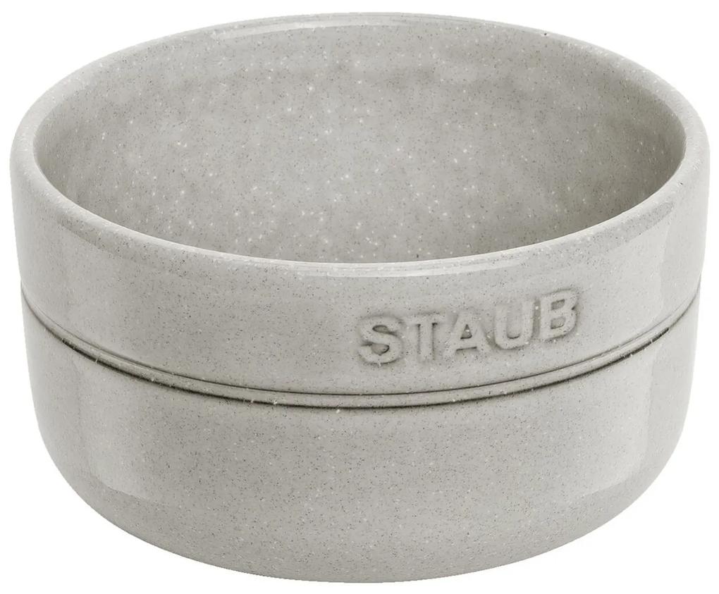 Staub keramická miska kulatá 10 cm/0,3 l, bílá lanýžová, 40508-031