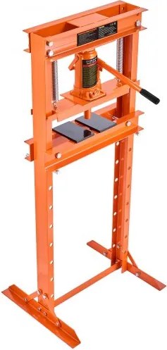 Hydraulický, podlaha s rámem H 12 tun, lisovací desky