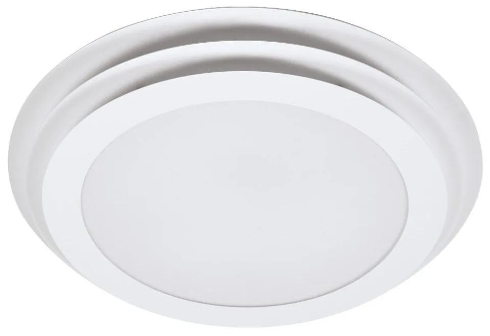 Bílé spirálové LED stropní svítidlo ORBIS 500mm, teplá bílá
