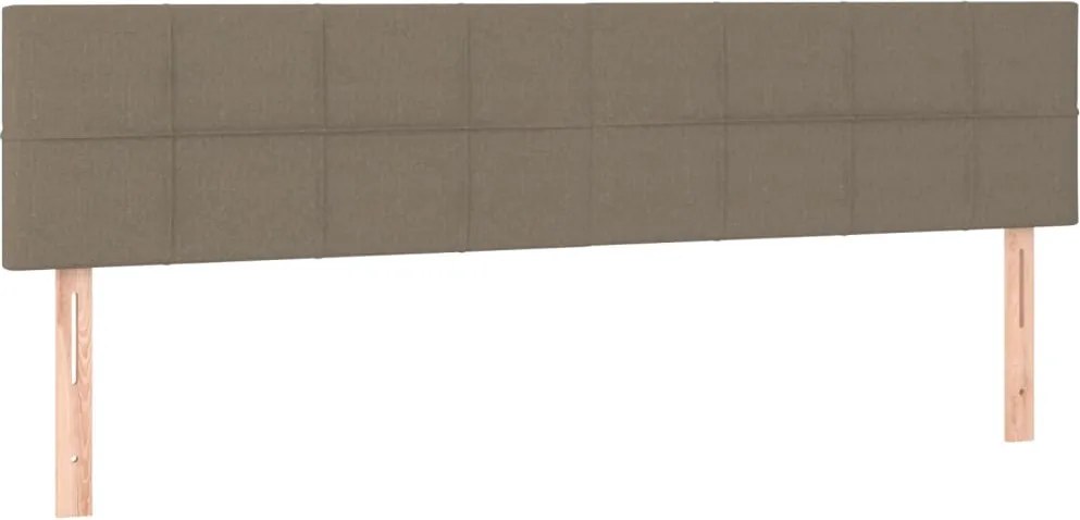 Box spring postel s matrací taupe 180x200 cm textil 3140077