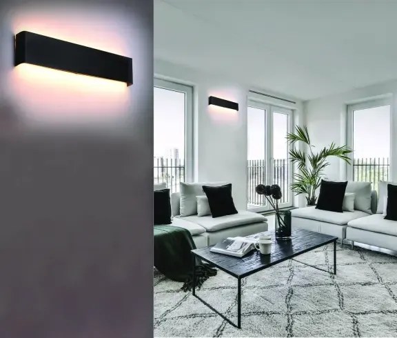 Designové nástěnné svítidlo Galasso 83 černá