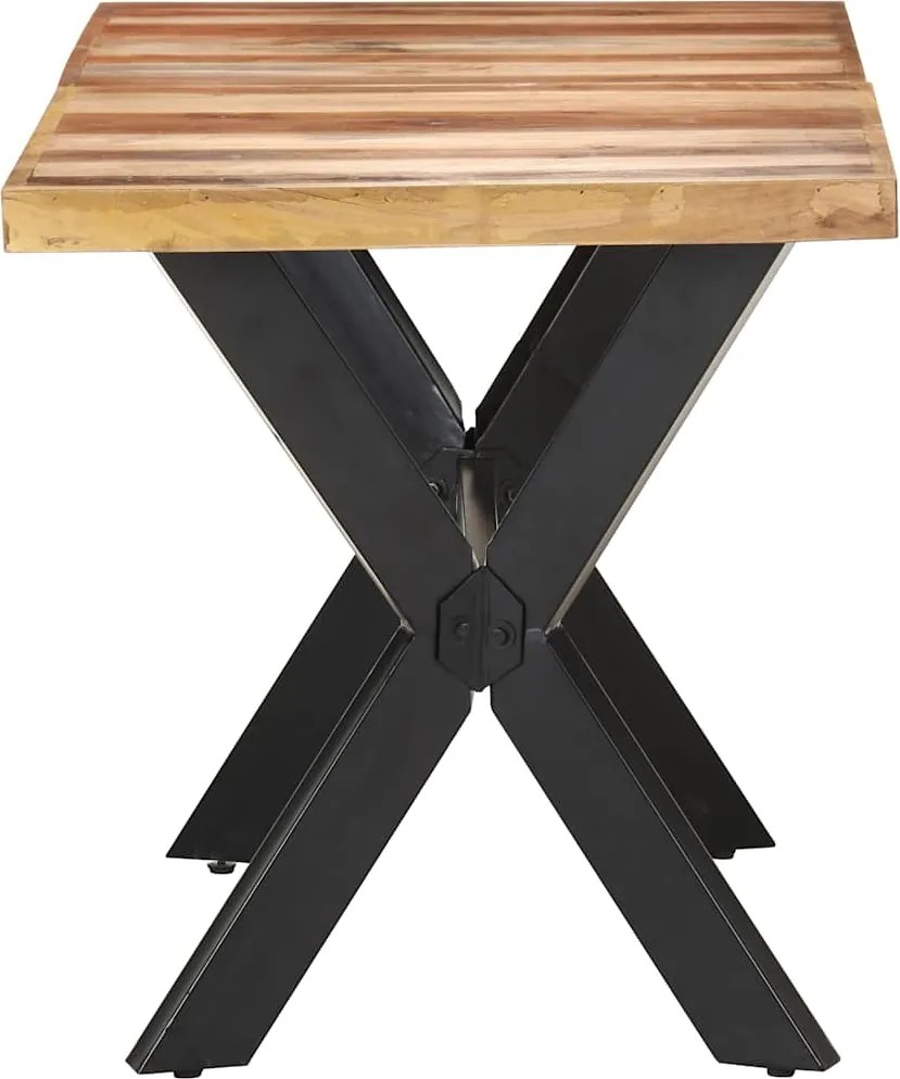 Jídelní stůl 140x70x75 cm masiv s medovou povrchovou úpravou 321546