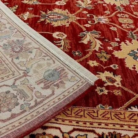 Koberce Breno Kusový koberec PRAGUE 482/IB2R, Červená, Vícebarevné, 100 x 150 cm