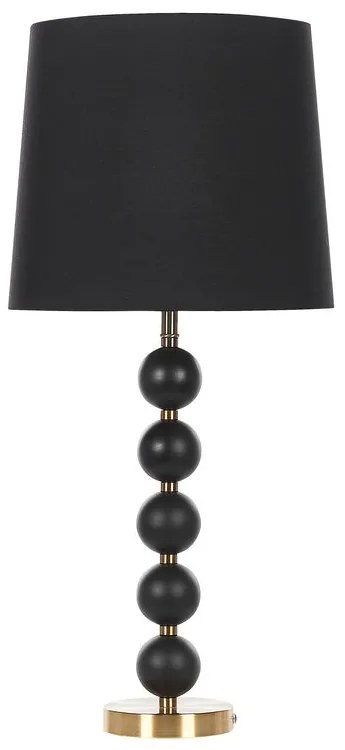 Stolní lampa 75 cm černá / zlatá ASSONET Beliani