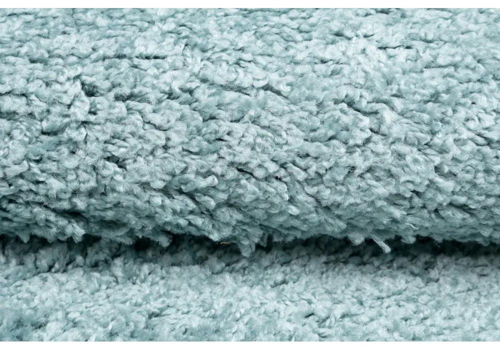 Kusový koberec shaggy Parba světle modrý 240x330cm