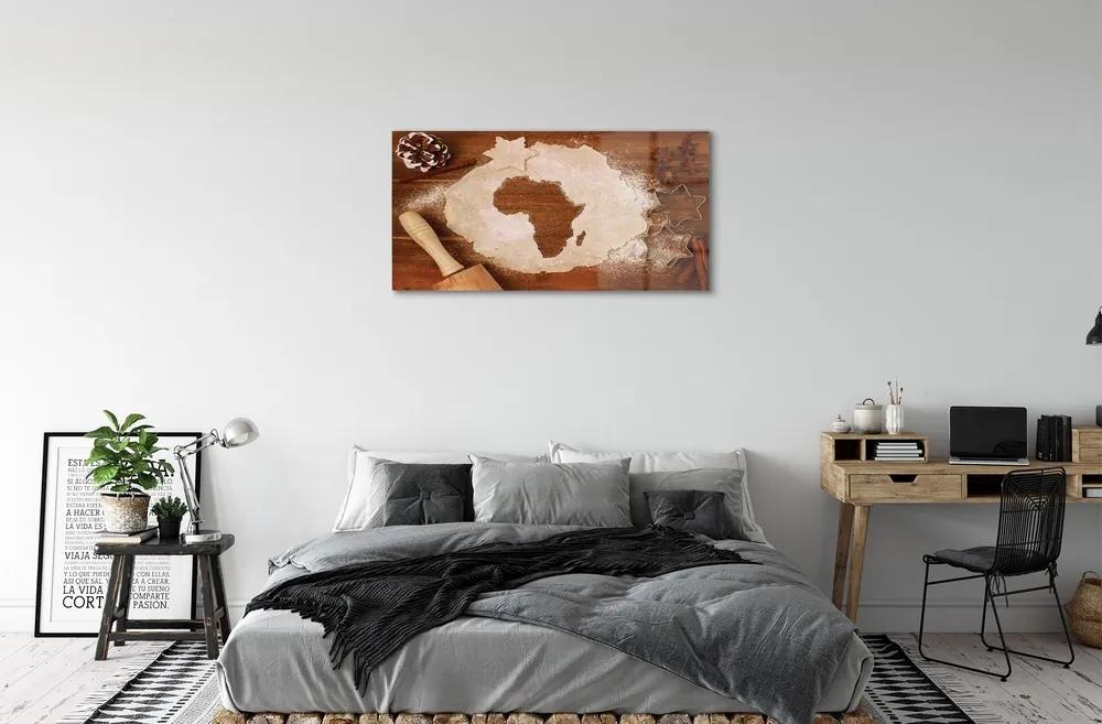 Obraz na skle Kuchyně pečivo válec Africa 100x50 cm