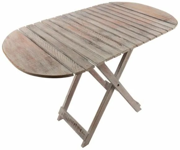 Skládací stolek DIVERO Vintage - 85 cm