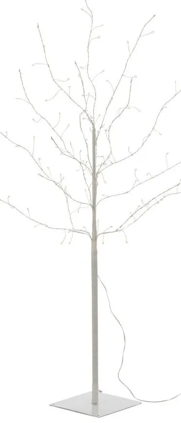 Dekorace bílý svítící stromeček Tree Bare Led M - Ø 80*100 cm