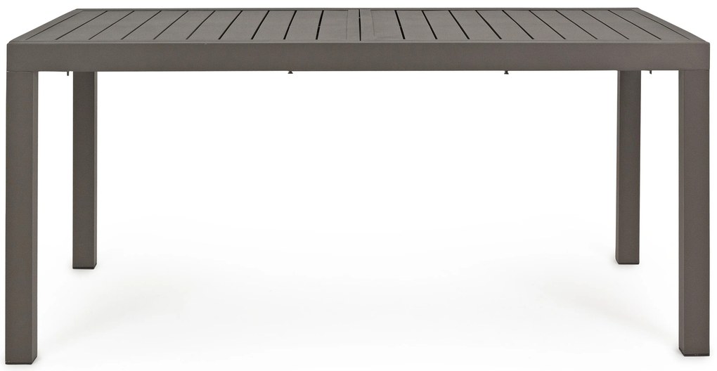 BIZZOTTO Rozkládací zahradní stůl HILDE 160x90 cm hnědý 0662981