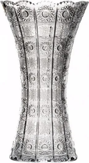 Crystal Bohemia Váza broušená VICTORIA 255 mm